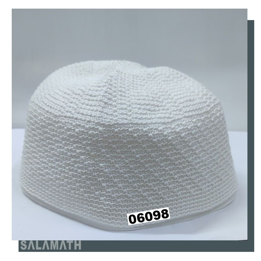 Salamath Books | Cap Sufi (White) Sajda